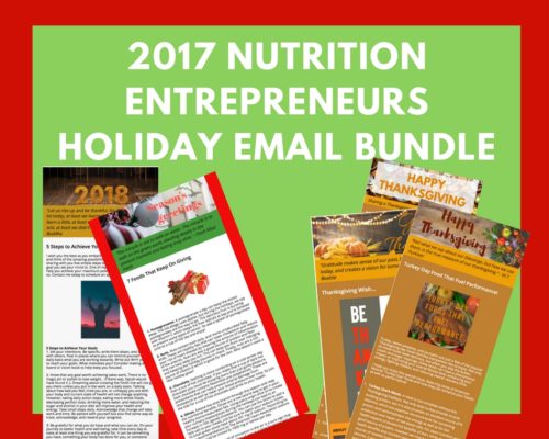 Thanksgiving, New Year, Holiday Newsletters | Wellness Newsletters