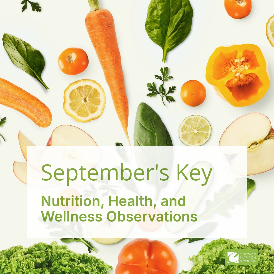 National Nutrition, Health, and Wellness Observations Celebrated in ...